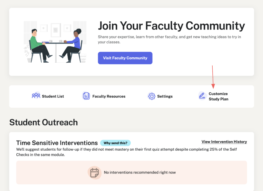 Lumen One: Study Plan Customization
